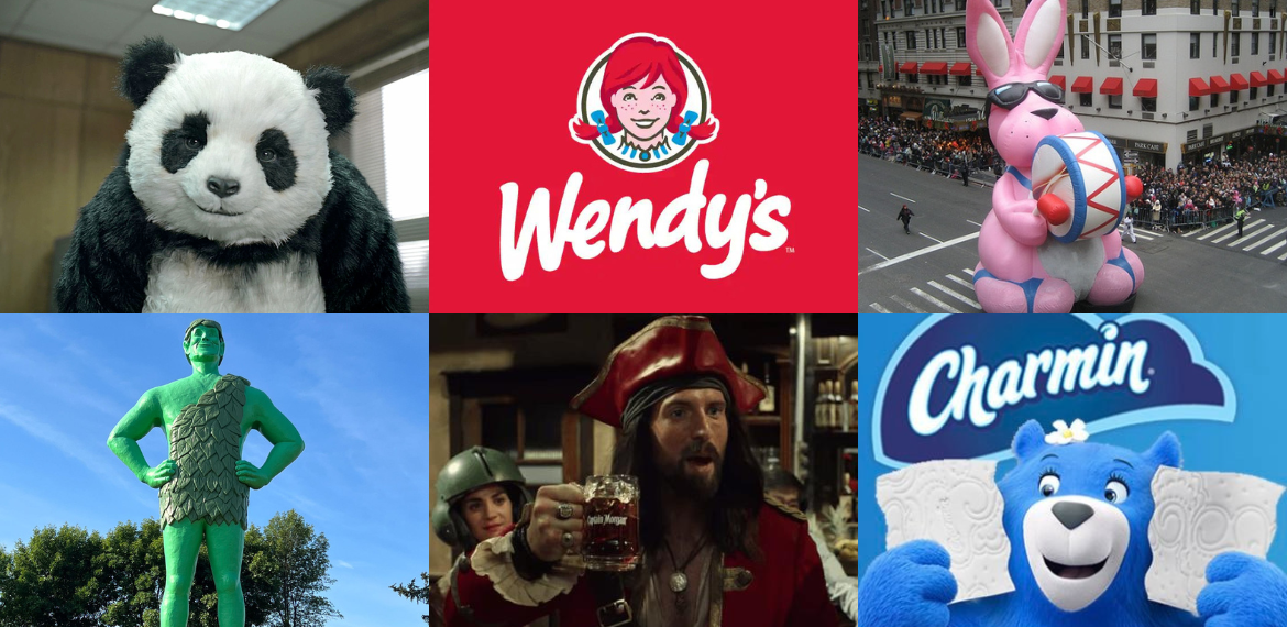 Distinctive Character Assets With Cut-Through | Distinctive Brand Assets